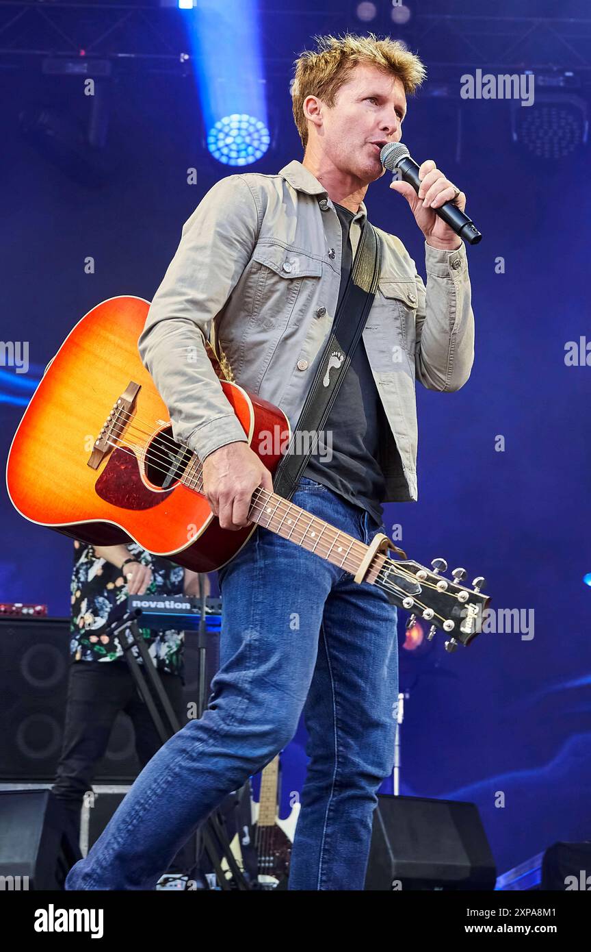 James Blunt live beim Sommerfestival 2024 unter dem Motto Beats, Bands ...