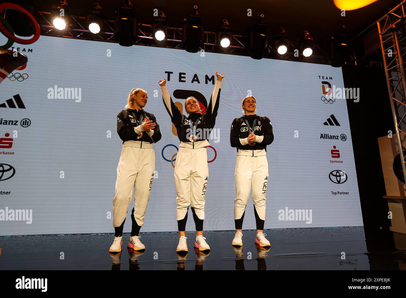 FRA, Olympische Spiele Paris 2024, Feier im Deutschen Haus , 05.08.2024 ...