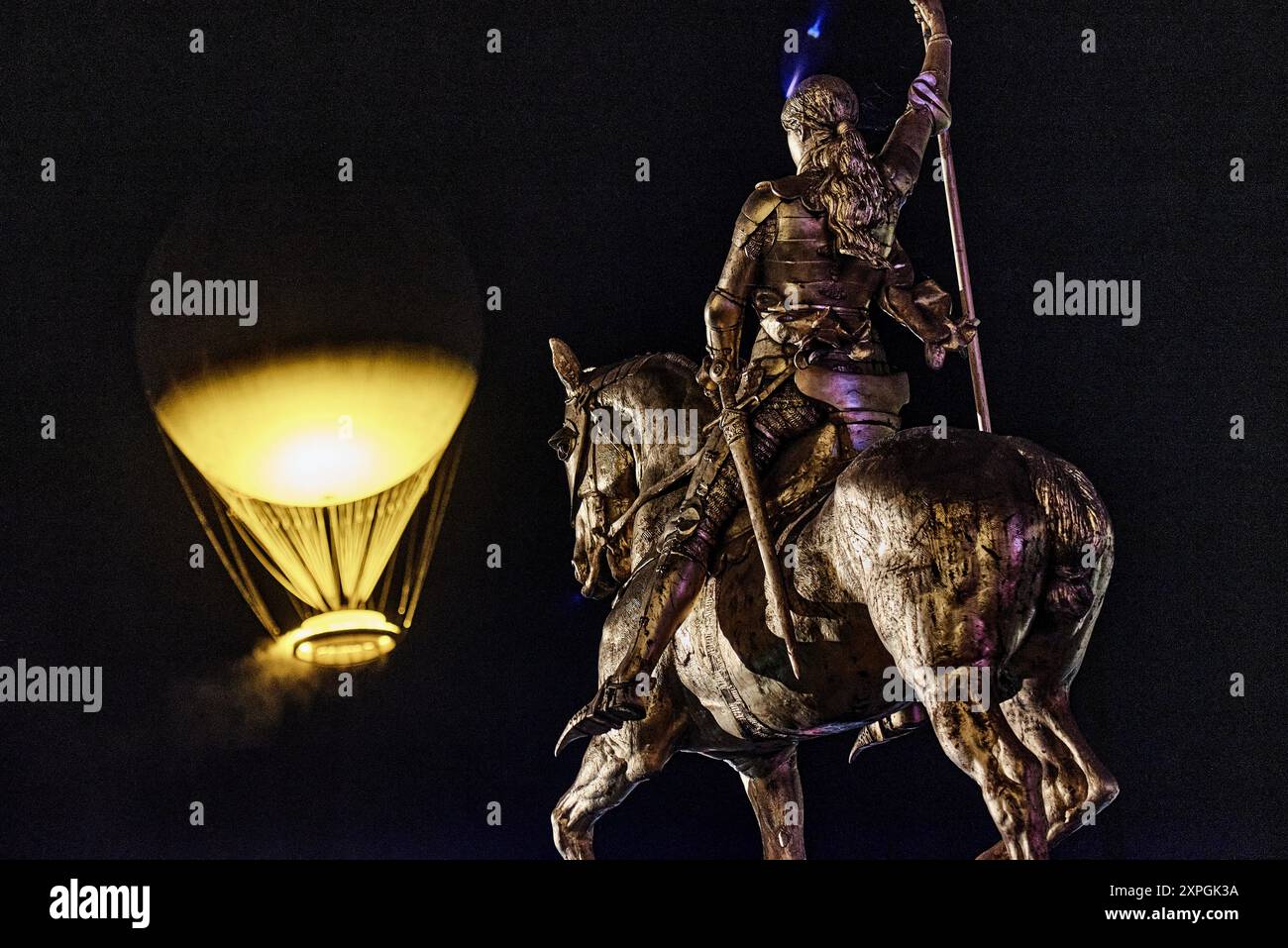 Antonin Burat / Le Pictorium - der Olympische Kessel - Paris 2024 - 05 ...