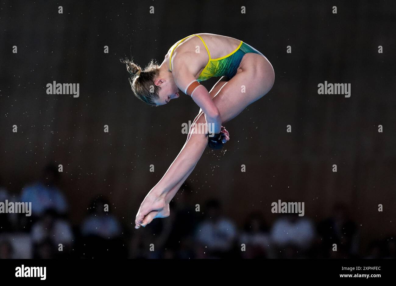 Australierin Ellie Cole beim 10-m-Plattformfinale der Frauen im ...