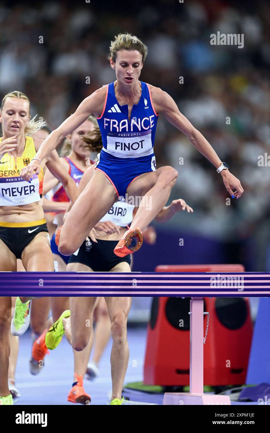 Saint Denis, Frankreich. August 2024. Alice Finot vom Team France wird ...