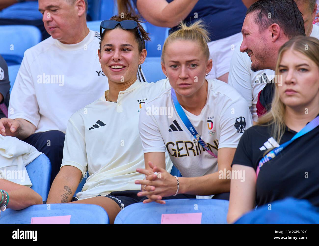 Lena Oberdorf, Lea SCHÜLLER, Schueller DFB Frauen 7 beim Olympischen ...