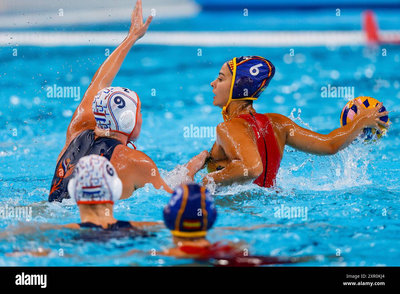 Paula Crespi Barriga of Spain in action during Women's Semifinal of the ...