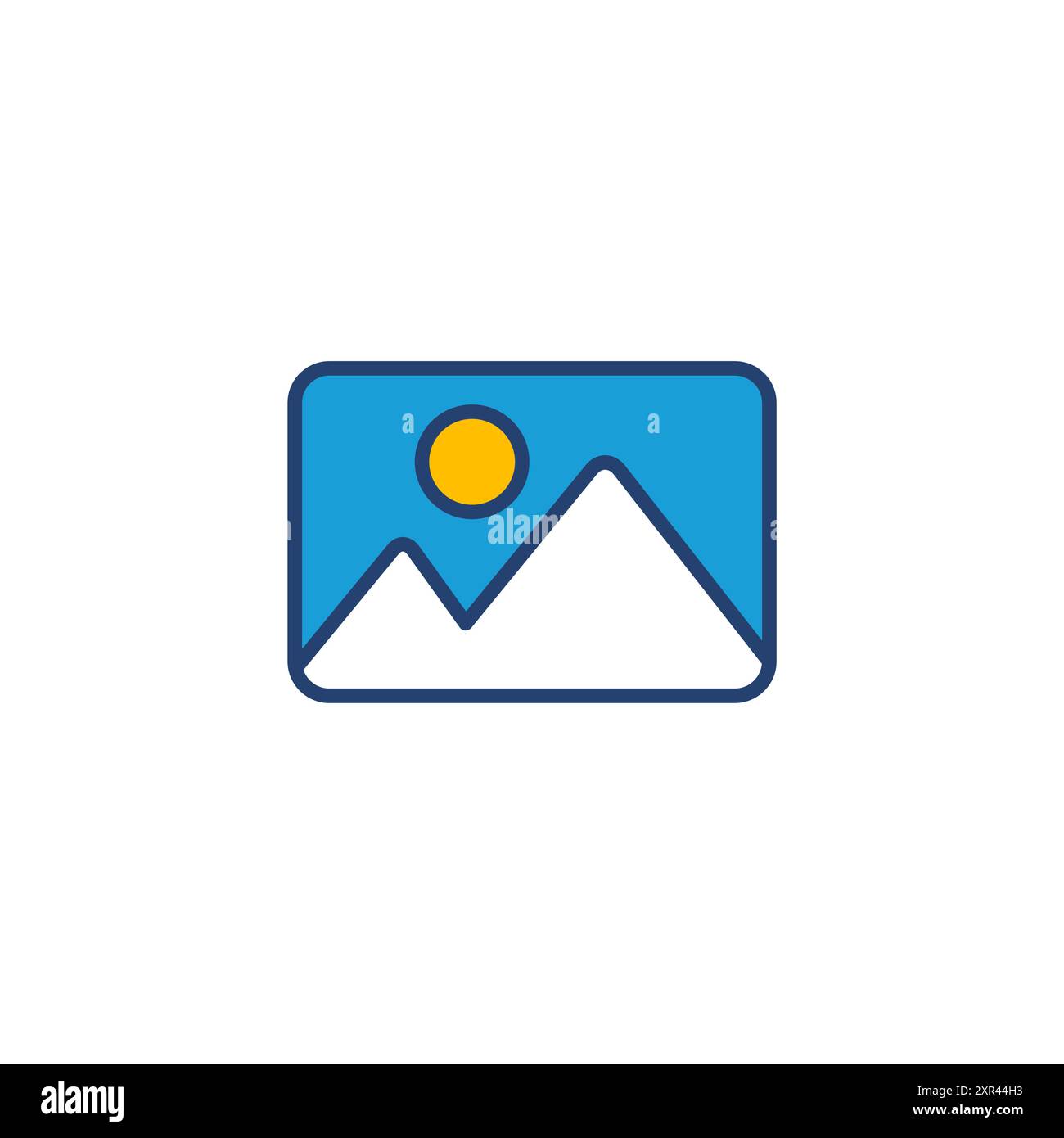 Bild Symbol Vektor. Fotogalerie Symbol Symbol Symbol Stock-Vektorgrafik ...