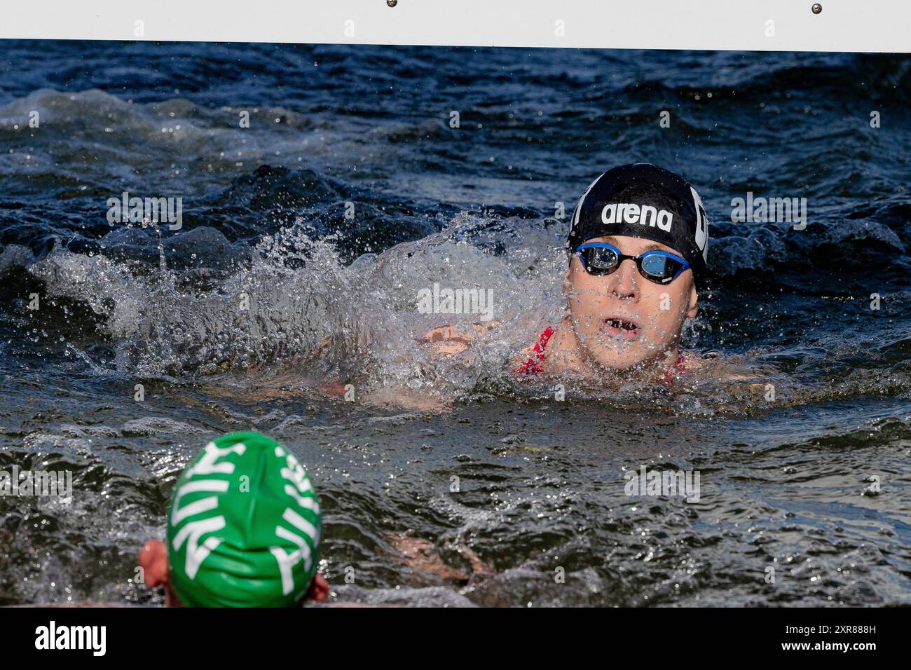 Oliver Klemet, GER beim Anschlag im Ziel gewinnt Silber FRA, Olympische ...
