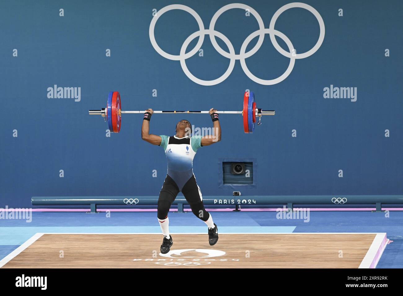 TCHAKOUNTE Dora (Frankreich), Gewichtheben, Women's 59 kg während der ...