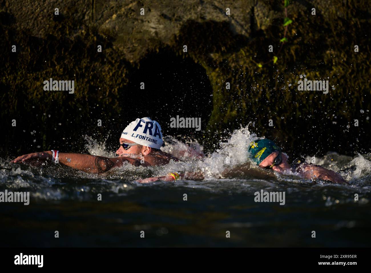 Logan Fontaine aus Frankreich. , . Und Nick Sloman aus Australien tritt ...