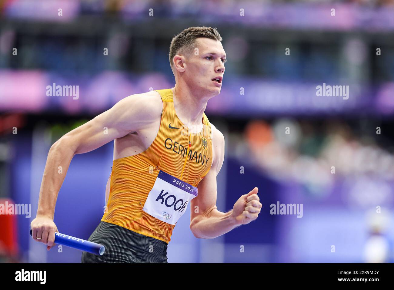 FRA, Olympische Spiele Paris 2024, 09.08.2024, Herren 4x400 m Staffel 2 ...