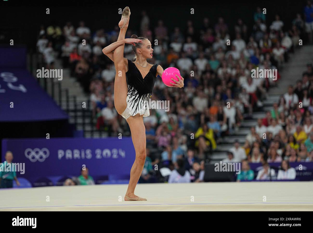 9. August 2024: Taisiia Onofriichuk (Ukraine)/ tritt am 14. Tag der ...