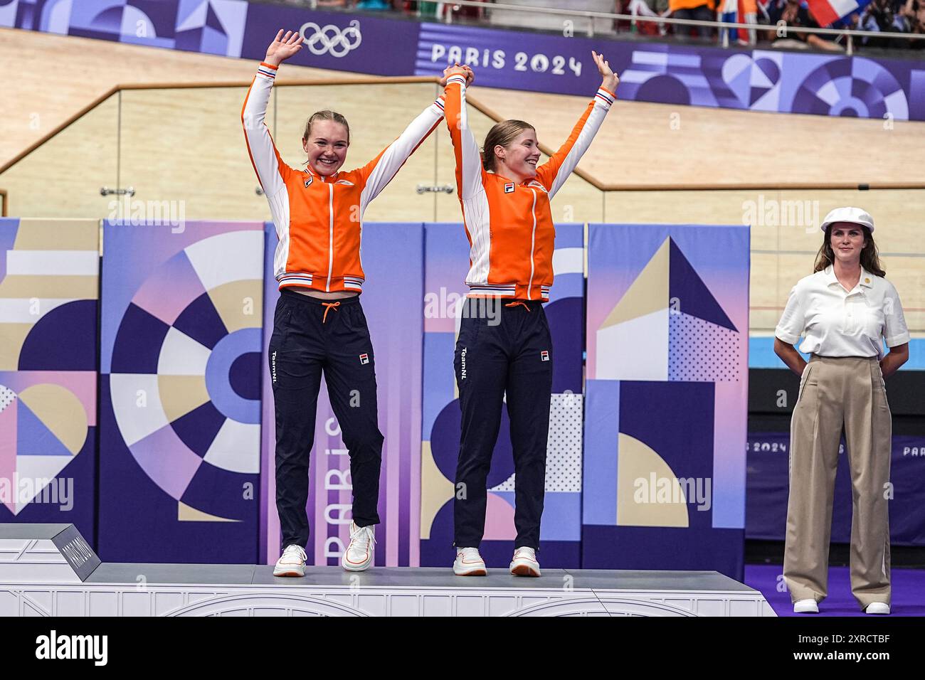 Paris, Frankreich. August 2024. PARIS, FRANKREICH - 9. AUGUST: Lisa van ...