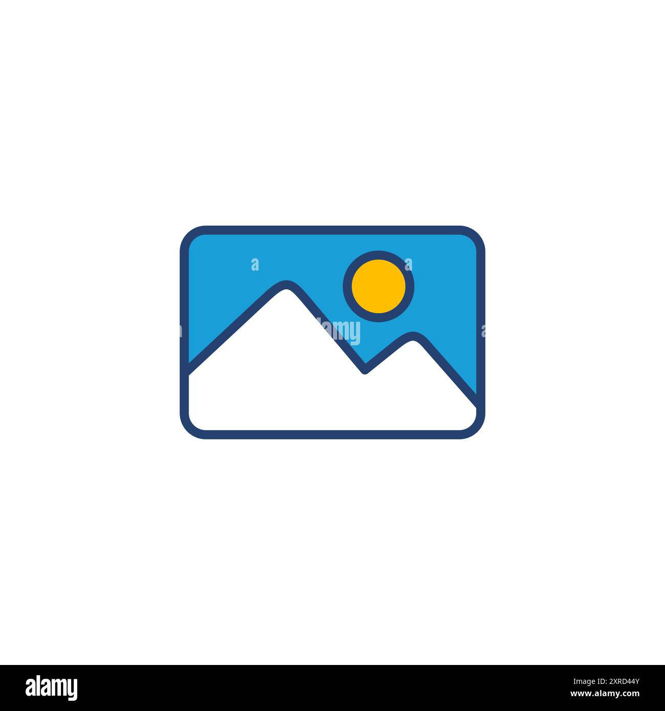 Bild Symbol Vektor. Fotogalerie Symbol Symbol Symbol Stock-Vektorgrafik ...