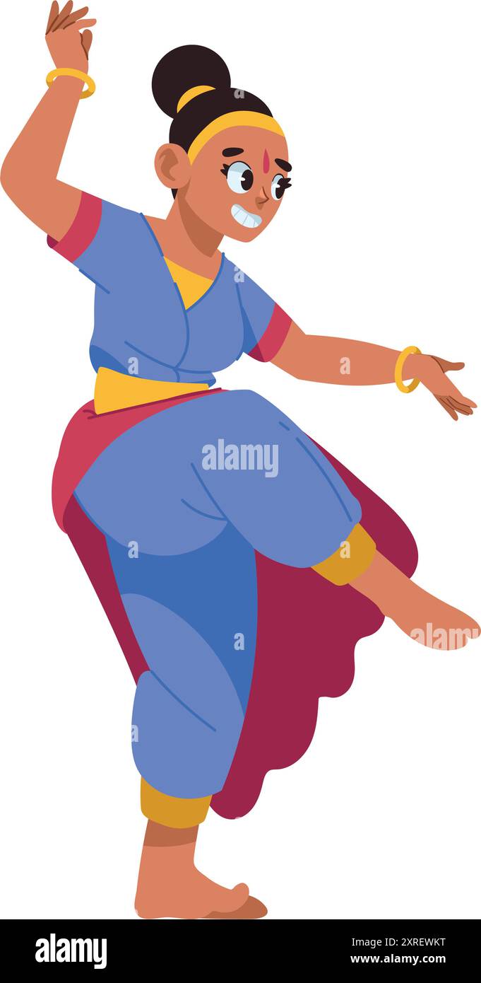 Indian classical dance bharatanatyam Stock-Vektorgrafiken kaufen - Alamy