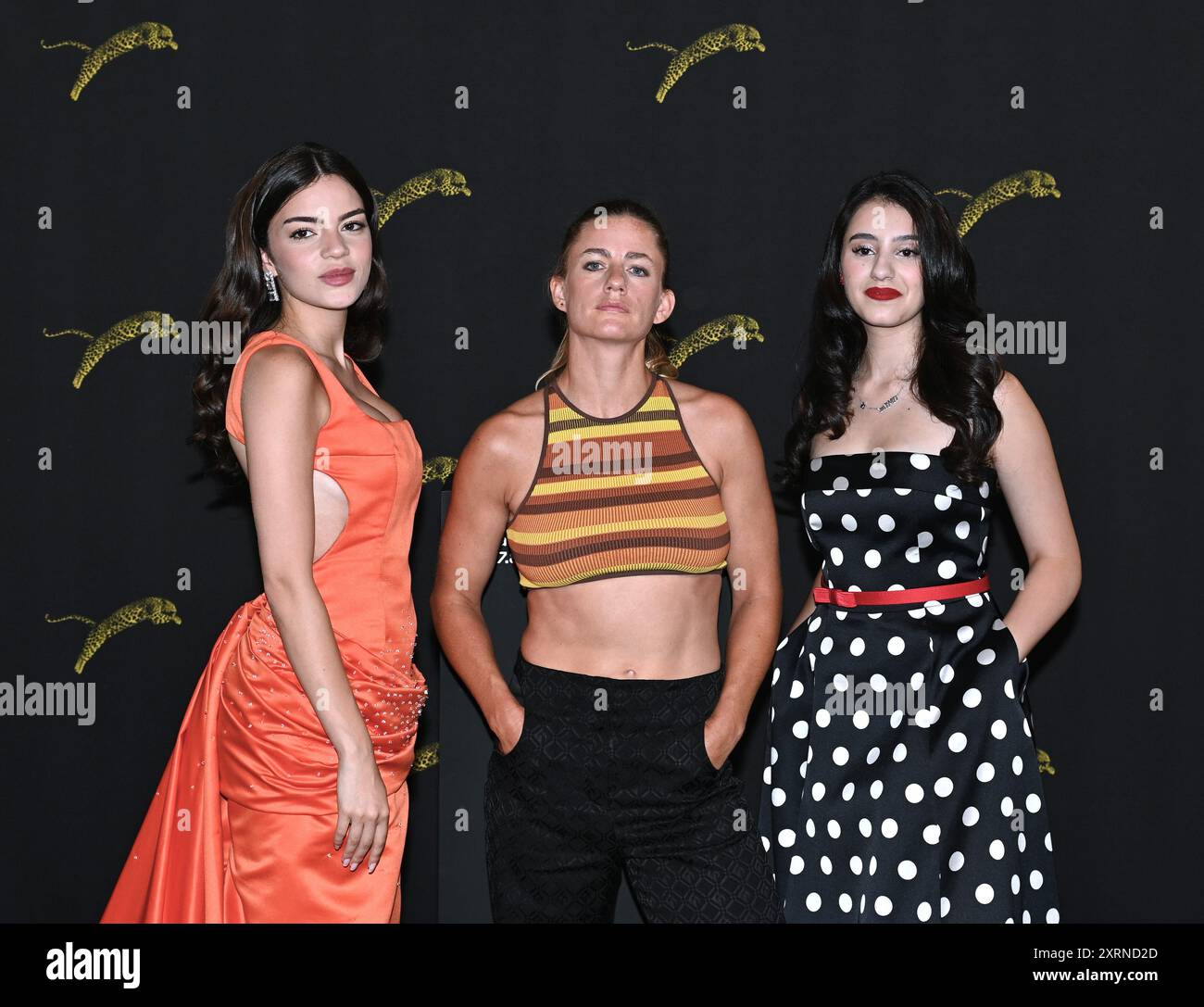 Locarno, Schweiz Locarno Film Festival 2024 World Photocall Film Premiere im Foto: Celina Antwan ...