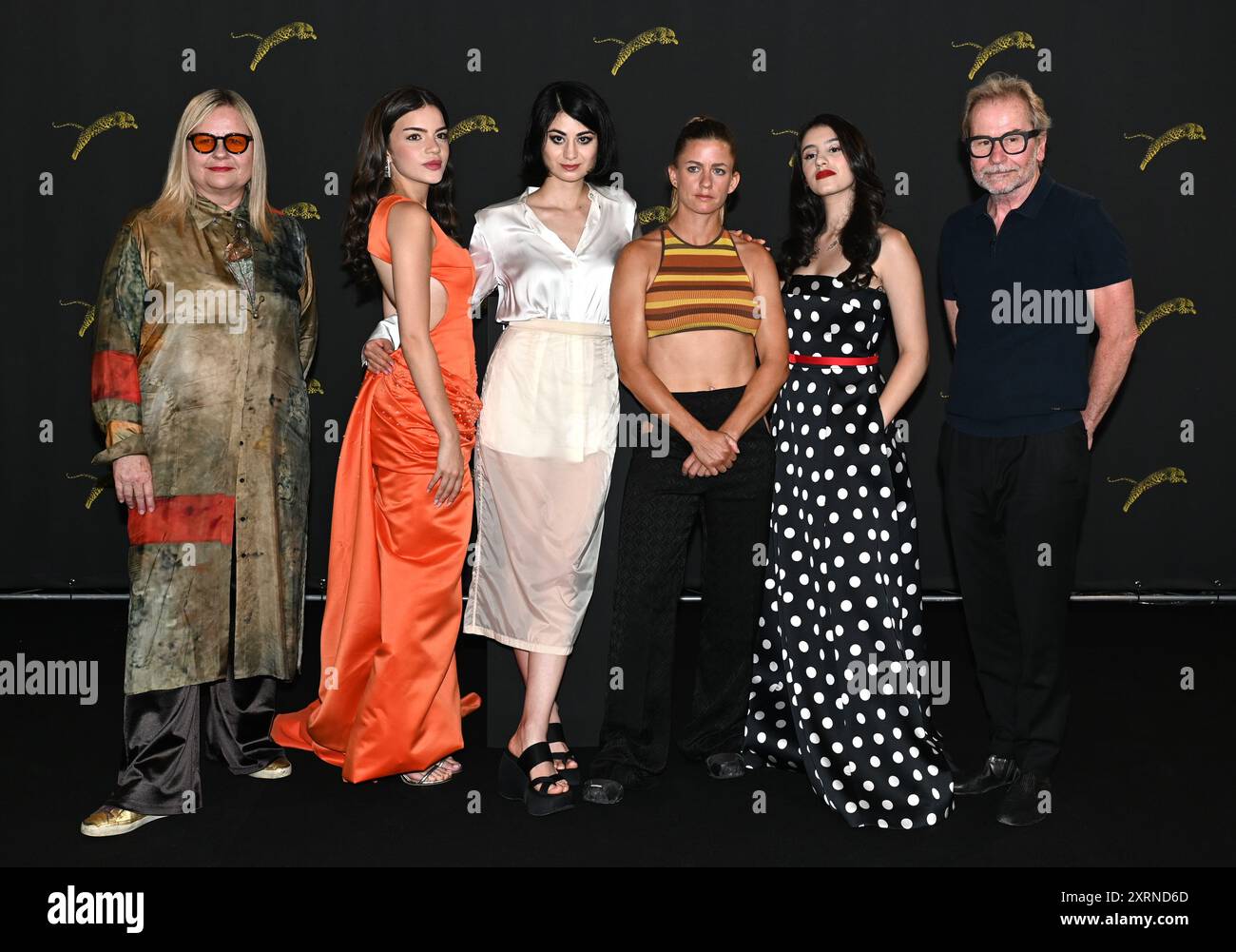 Locarno, Schweiz Locarno Film Festival 2024 World Photocall Filmpremiere im Foto: Kurdwin Ayub ...