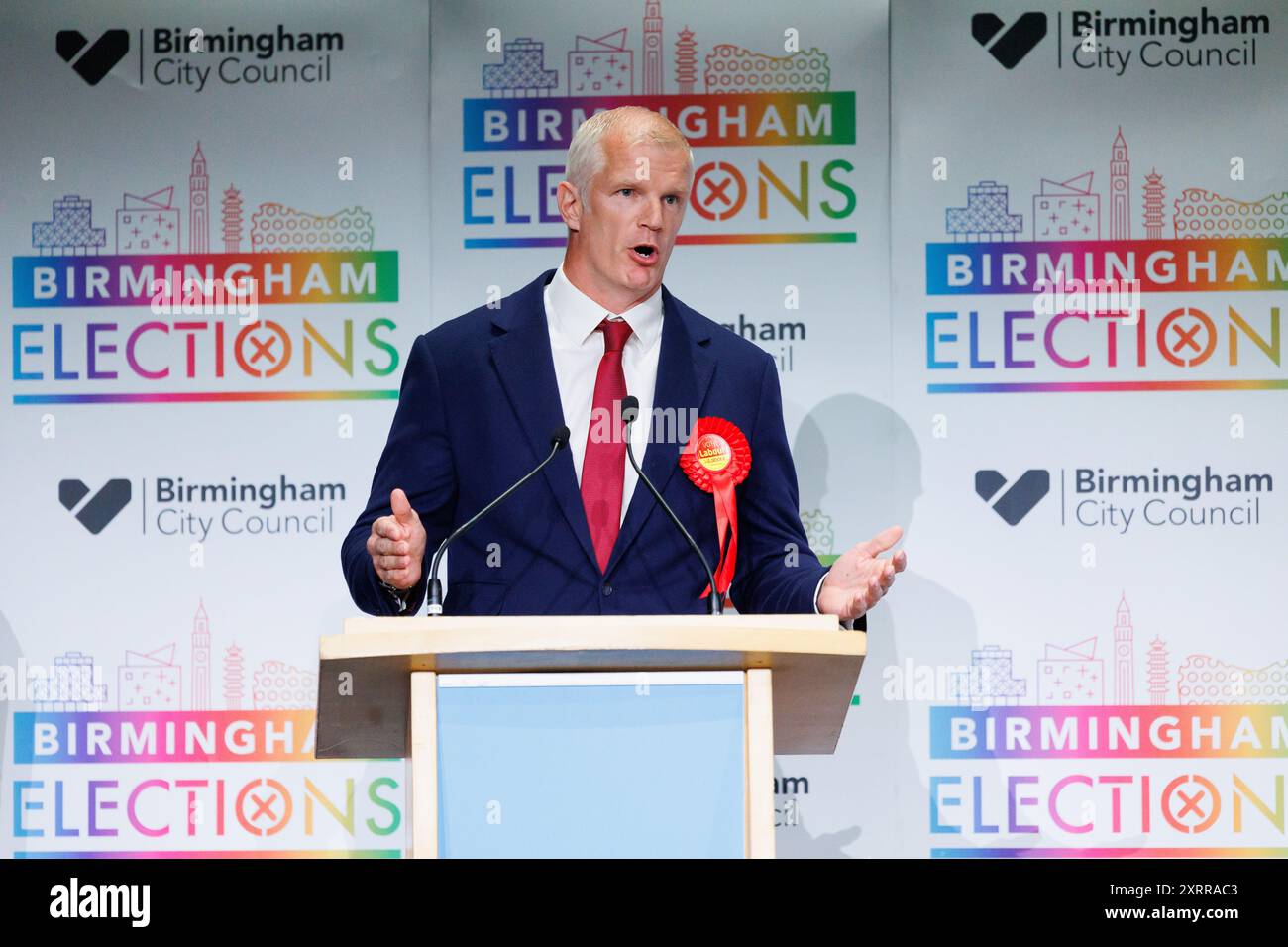 Alistair (Al) Carns, Abgeordneter der Labour Party, gewann den Sitz in ...