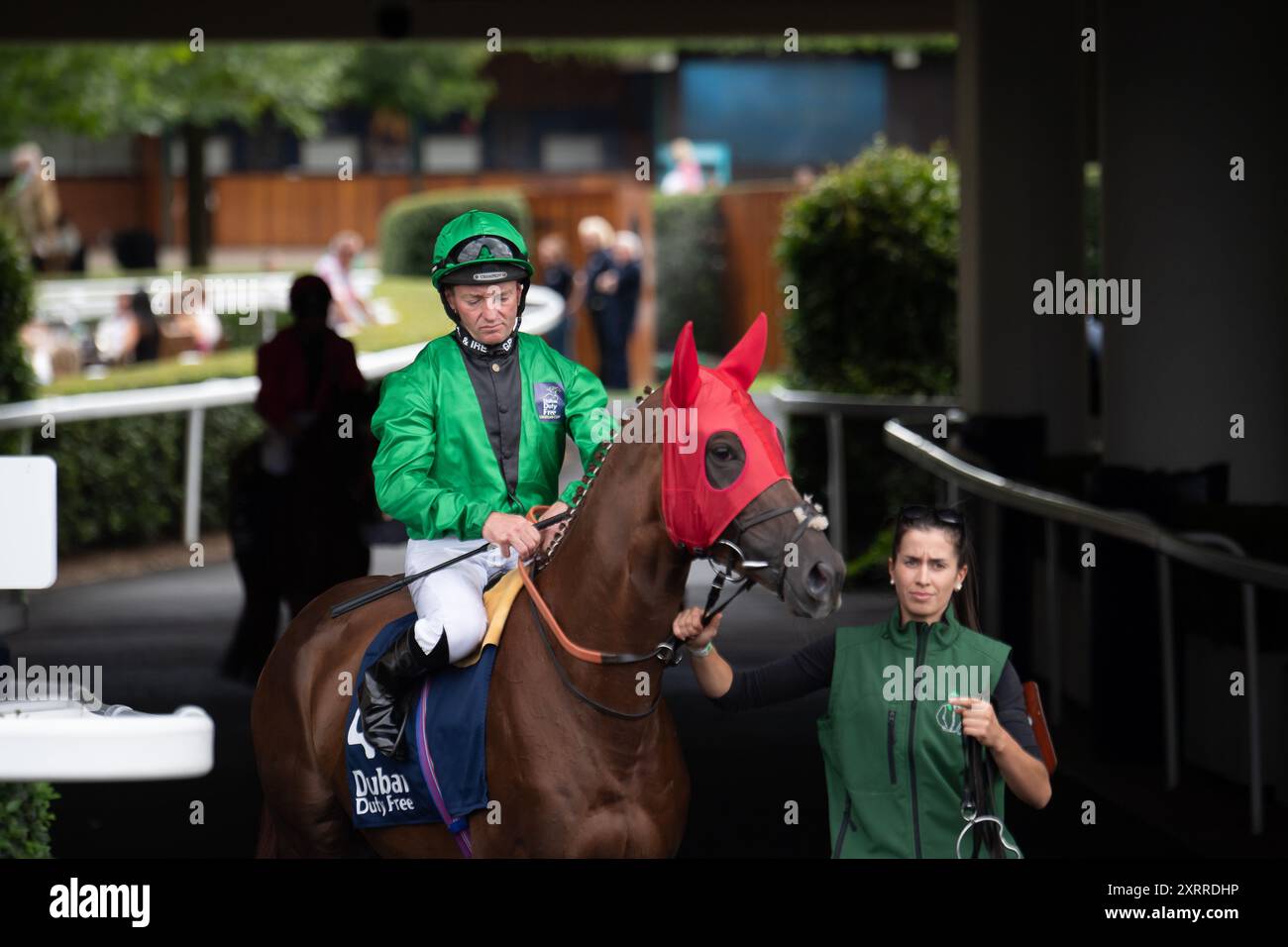 Ascot, Großbritannien. August 2024. MINA RASHID, geritten von Jockey ...