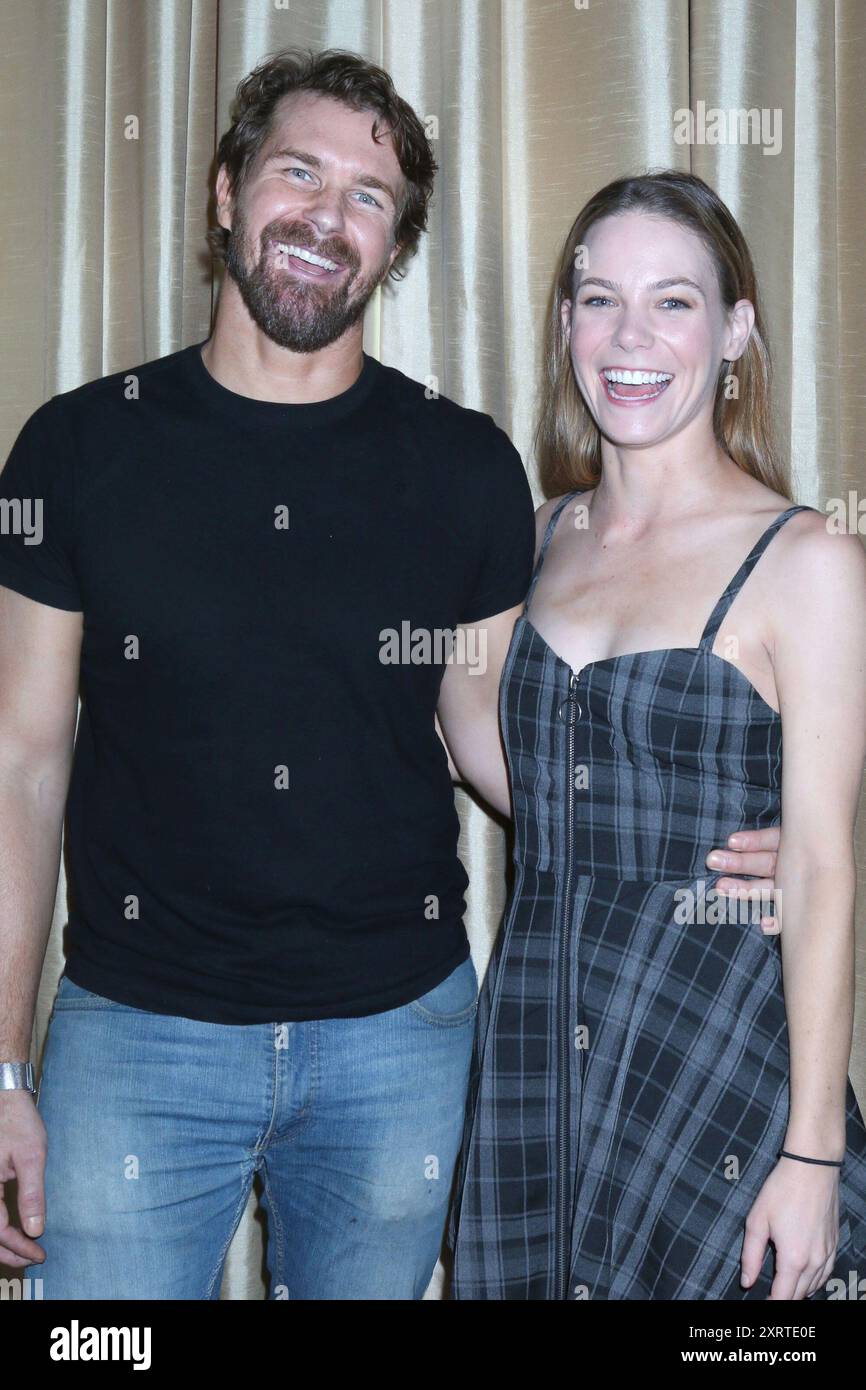 CA. 3. August 2024. Chloe Lanier, Josh Kelly bei Ankunft für General ...