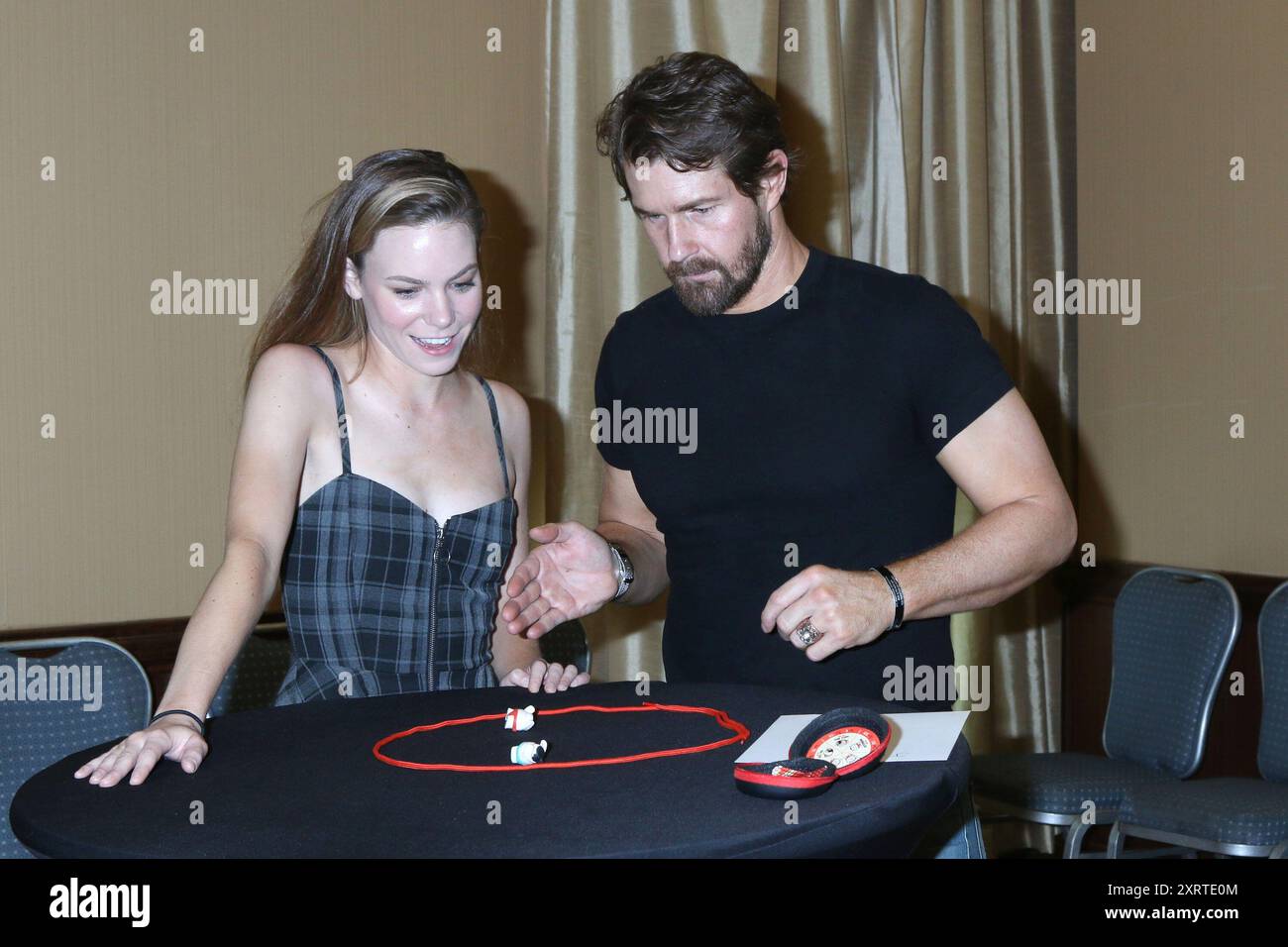 CA. 3. August 2024. Chloe Lanier, Josh Kelly bei Ankunft für General ...