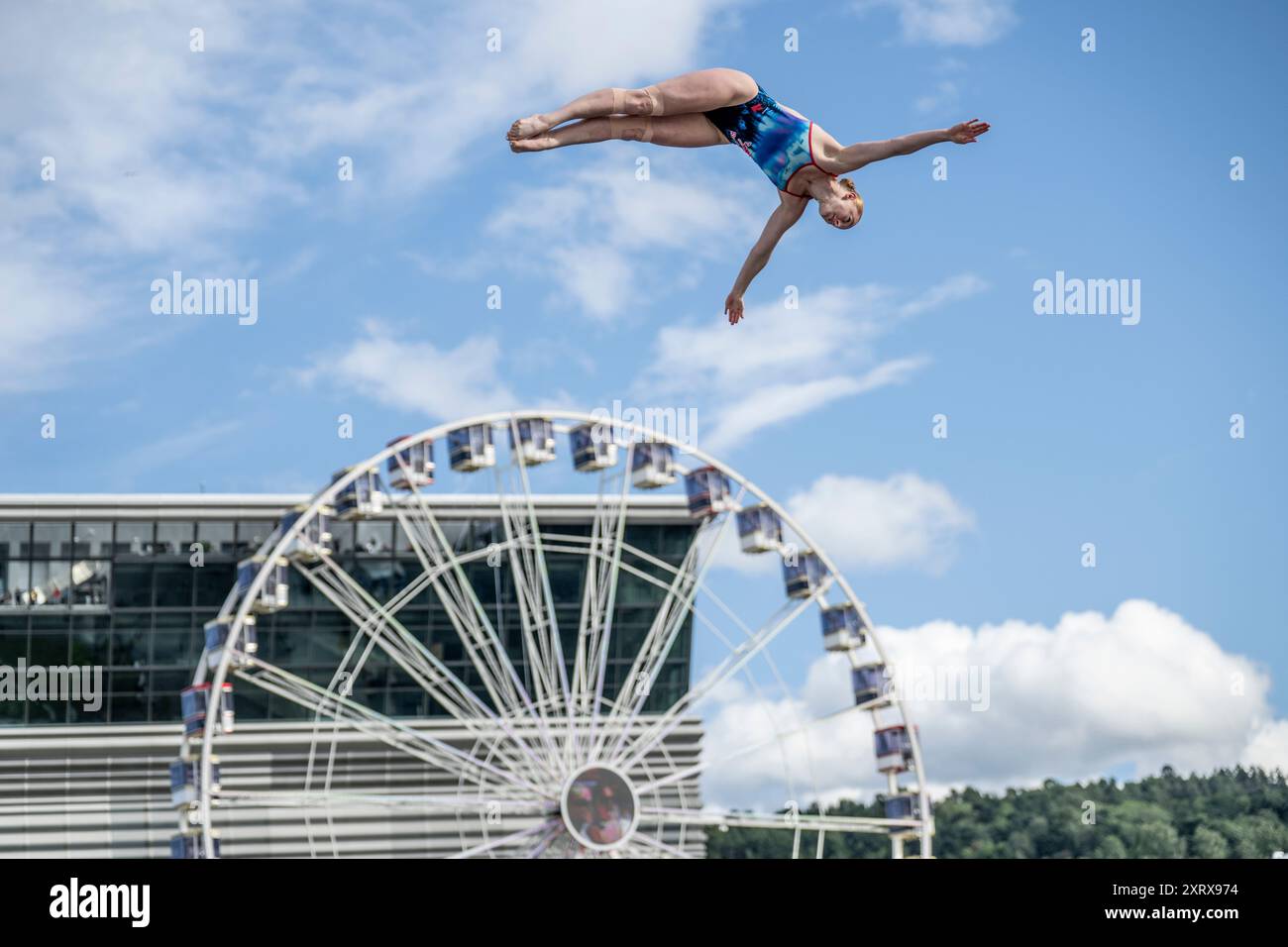 American James Lichtenstein claimed his first Red Bull Cliff Diving win ...