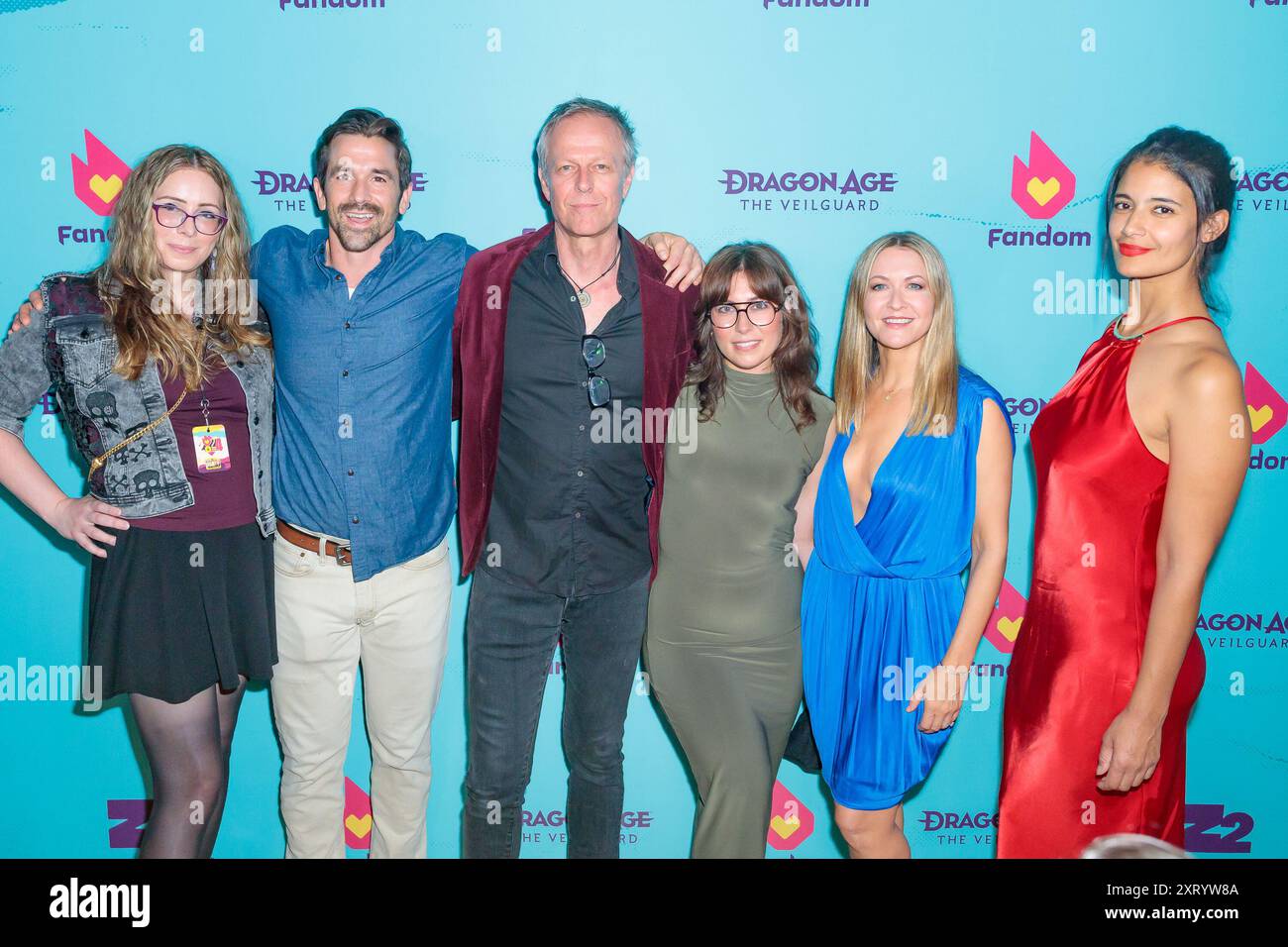 25. Juli 2024: Corinne Busche, Zach Mendez, Nick Boraine, Ashley Barlow ...