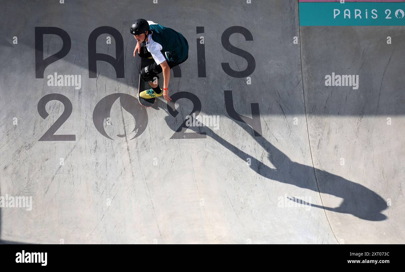 PARIS, FRANKREICH - 07. AUGUST: Keefer Wilson vom Team Australia tritt ...