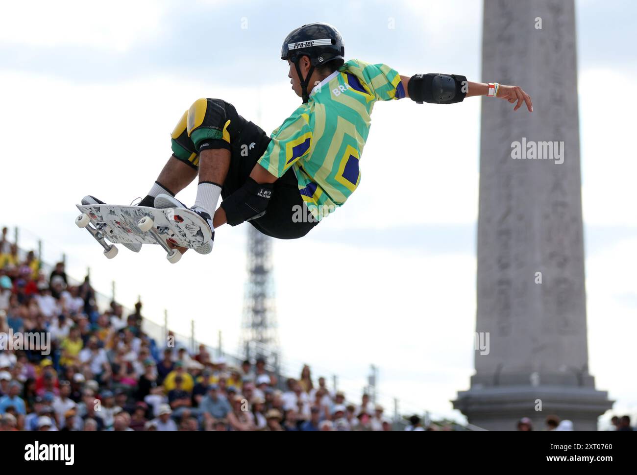 PARIS, FRANKREICH - 07. AUGUST: Augusto Akio vom Team Brasil tritt am ...