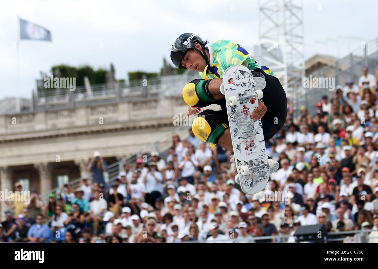 PARIS, FRANKREICH - 07. AUGUST: Augusto Akio vom Team Brasil tritt am ...
