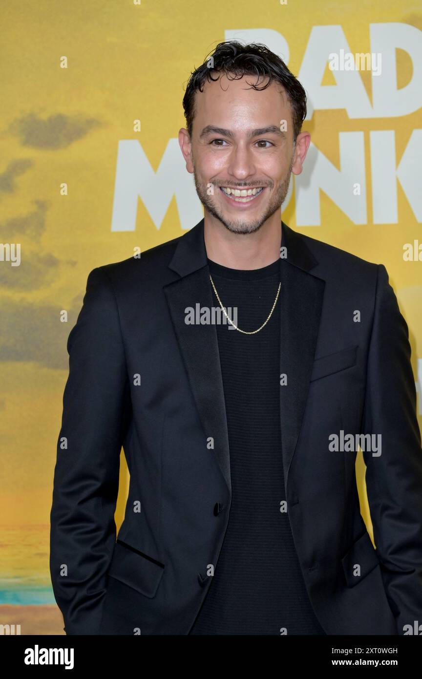 Los Angeles, USA. August 2024. LOS ANGELES, USA. 12. August 2024: Eric Diaz bei der Premiere von ...