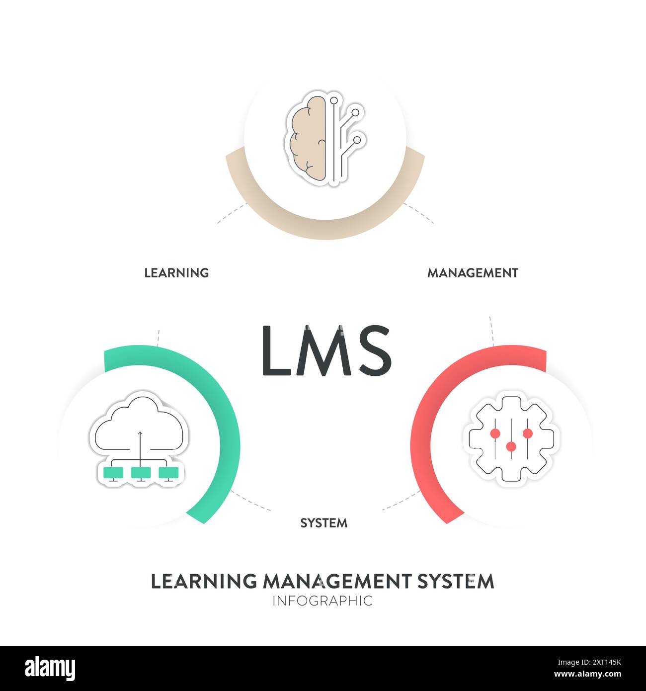 Lernmanagementsystem lms Stock-Vektorgrafiken kaufen - Alamy