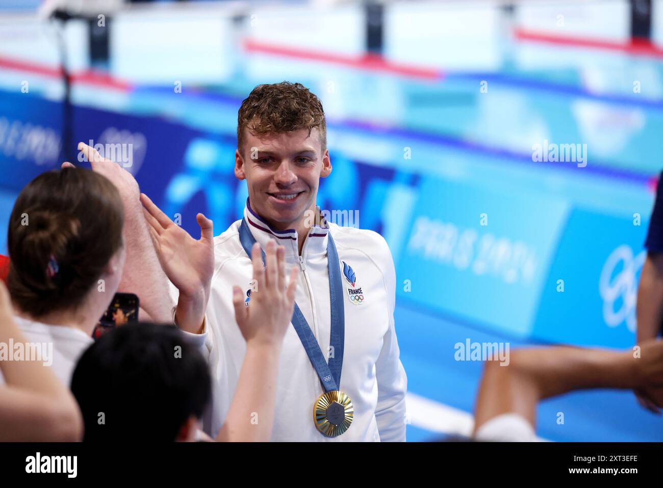 Paris, Frankreich. 31. Juli 2024. Paris, Frankreich. 31. Juli 2024. Der französische Leon ...