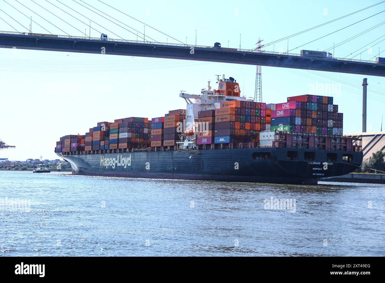 Stockbilder 08/2024 Container Schiff Colorado Express von Reederei ...