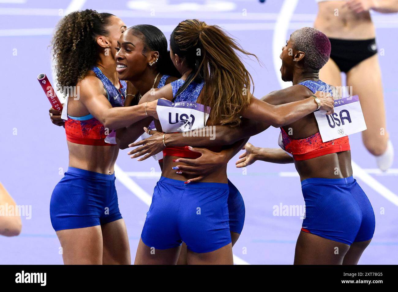 Shamier Little, Sydney McLaughlin-Levrone, Gabrielle Thomas und Alexis ...