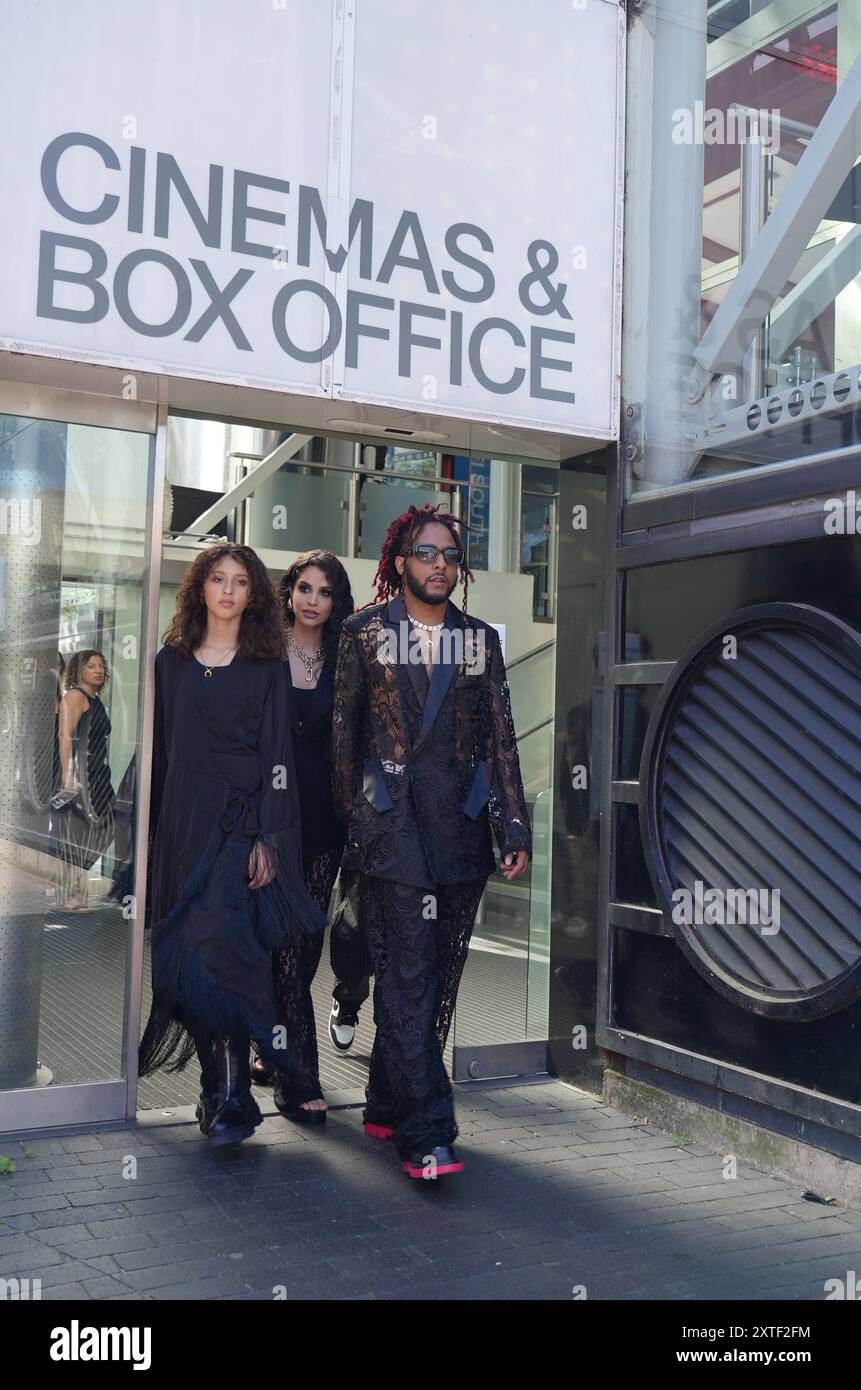 Leyla Moaser und Rich T nehmen am 11. August 2024 an der Coraline in ...