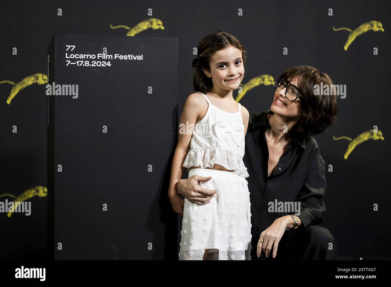 Sofia Allepuz, left actress from Spain and Paz Vega, right, director ...