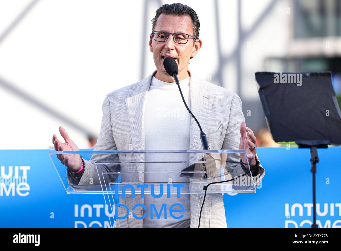 INGLEWOOD, LOS ANGELES, KALIFORNIEN, USA - 15. AUGUST: CEO von Intuit ...
