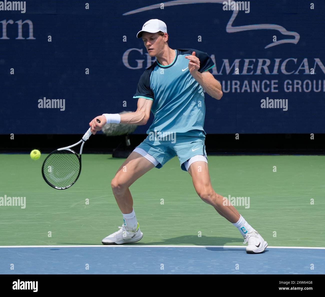 Jannik sinner 2024 us open -Fotos und -Bildmaterial in hoher Auflösung – Alamy
