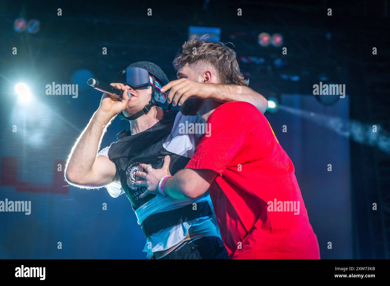 August Jean Diederich auf dem Highfield 2024, sein Konzert war wegen ...