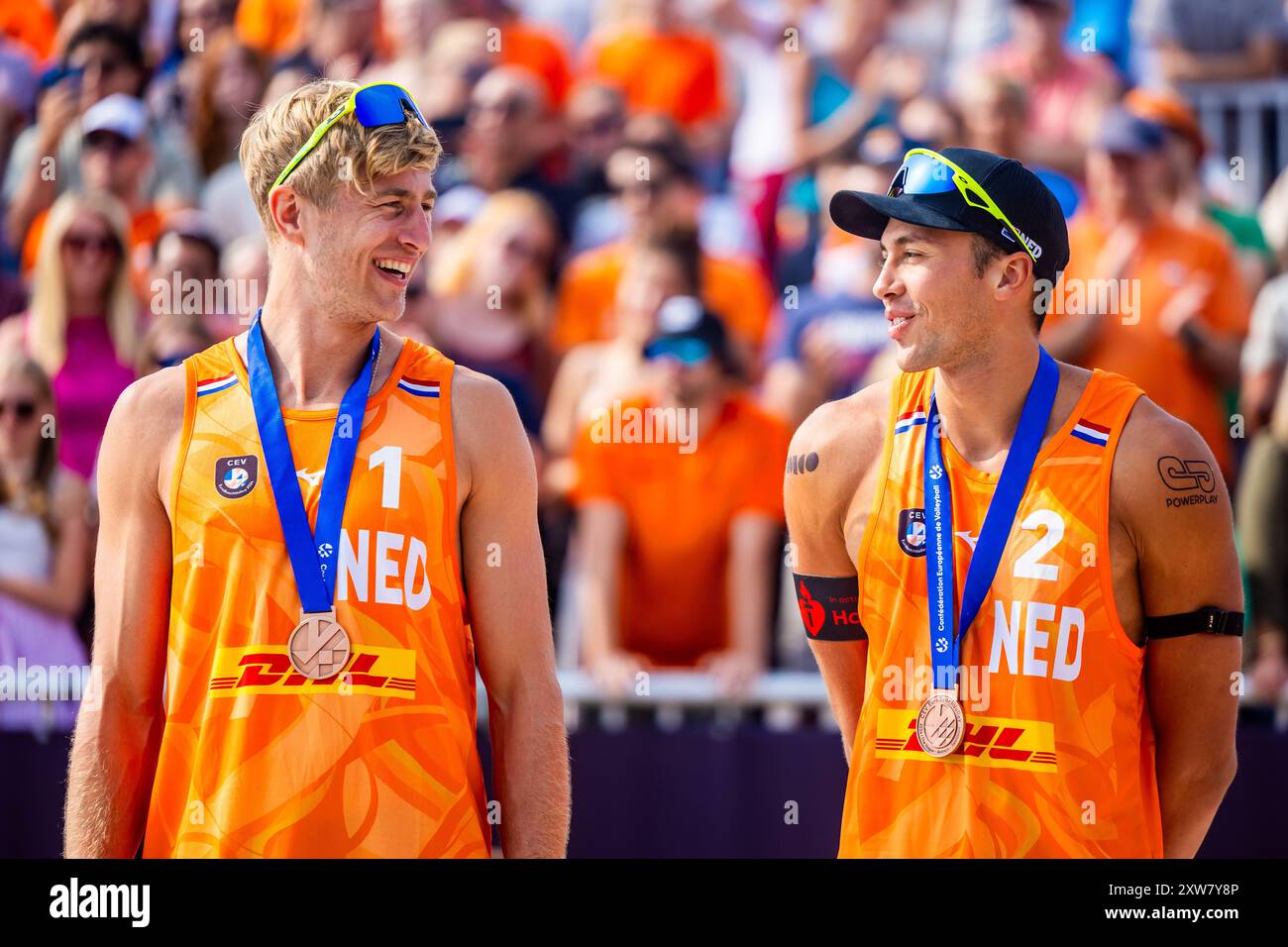 DIE HAAG - Steven van de Velde und Matthew Immers mit der ...