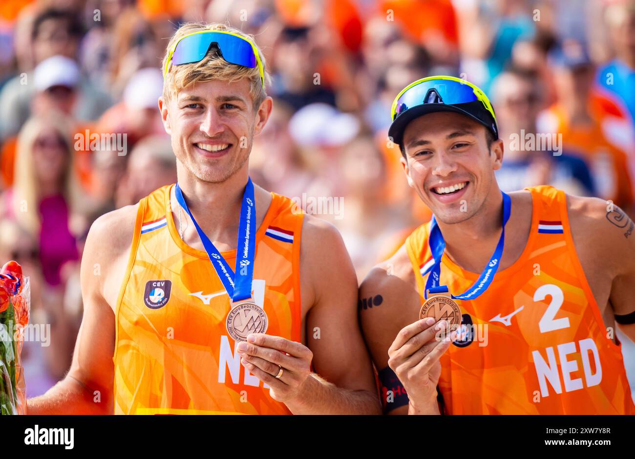 DIE HAAG - Steven van de Velde und Matthew Immers mit der ...