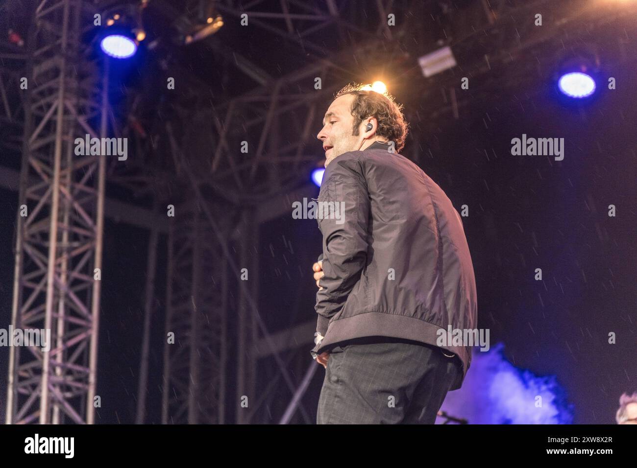 Der deutsche Musiker Axel Bosse live auf dem Highfield 2024 Highfield ...