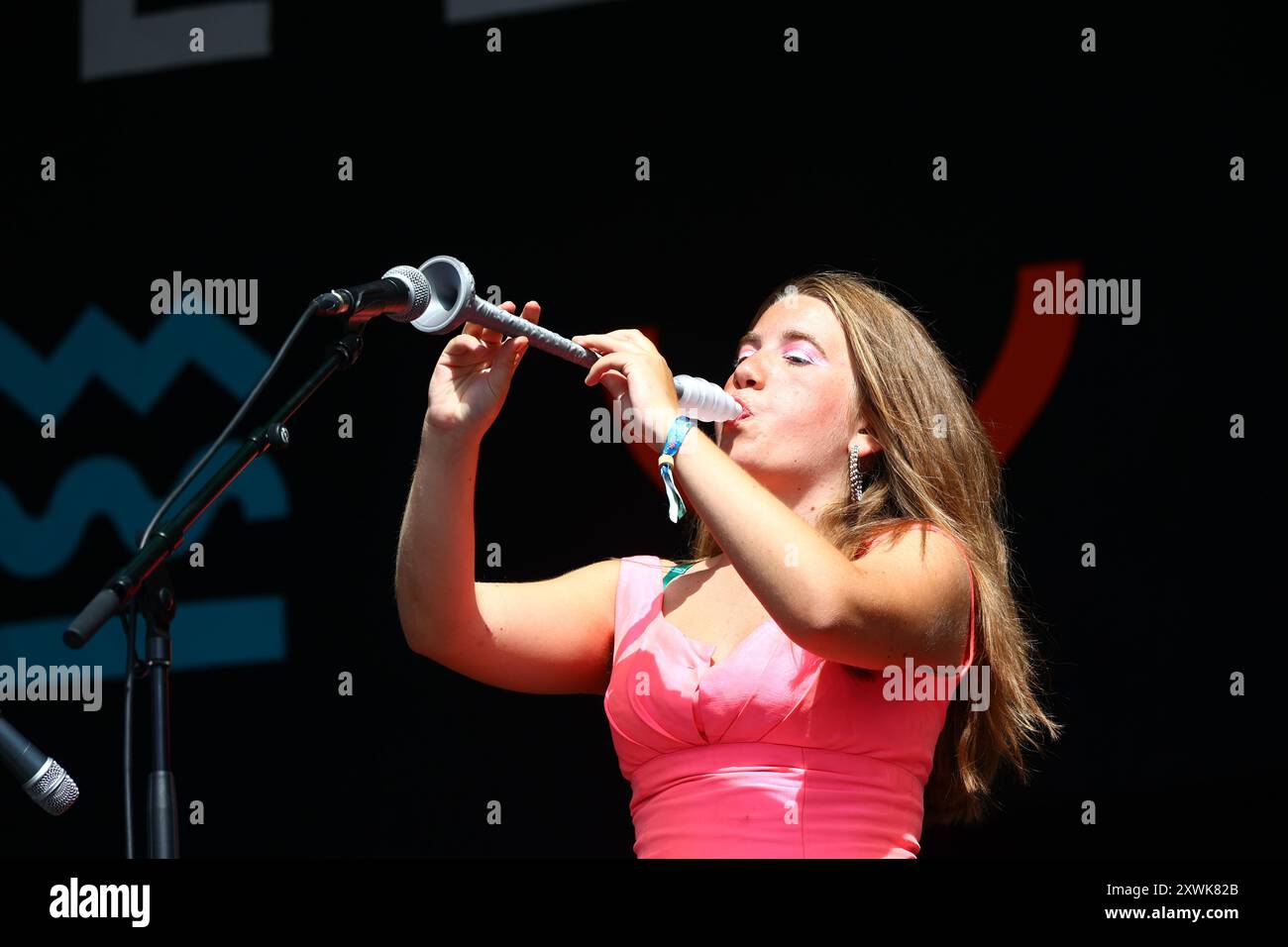 Green man Festival, Brecon Beacons, Wales, Großbritannien. August 2024 ...