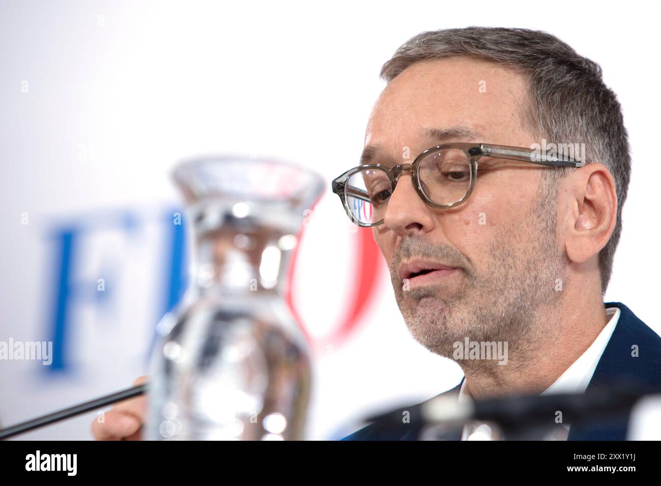 Wien, Österreich. August 2024. ÖSTERREICH; WIEN; 20240821; Vorsitzender der Freiheitlichen ...