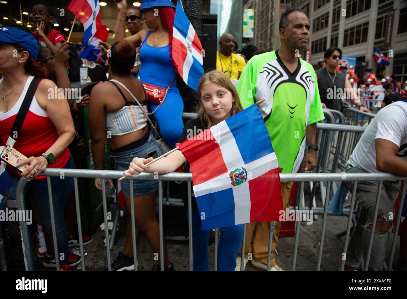 Dominican Day Parade: Die Dominican Day Parade auf der 6th Avenue in ...