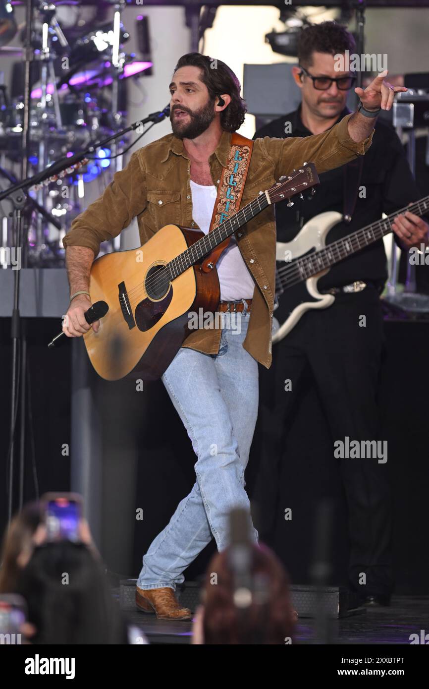 Thomas Rhett tritt am 23. August 2024 in New York City auf dem ...