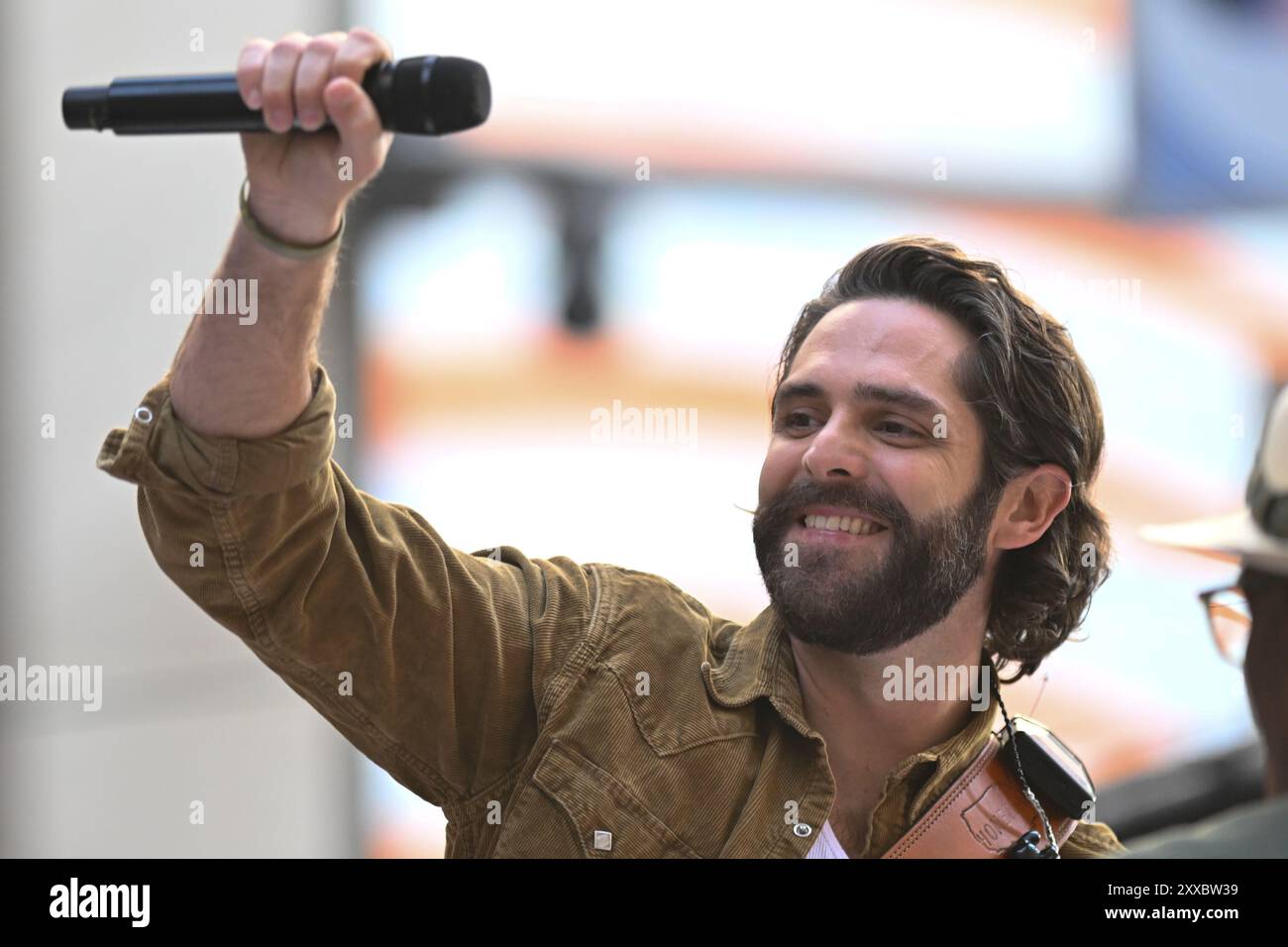 Thomas Rhett tritt am 23. August 2024 in New York City auf dem ...