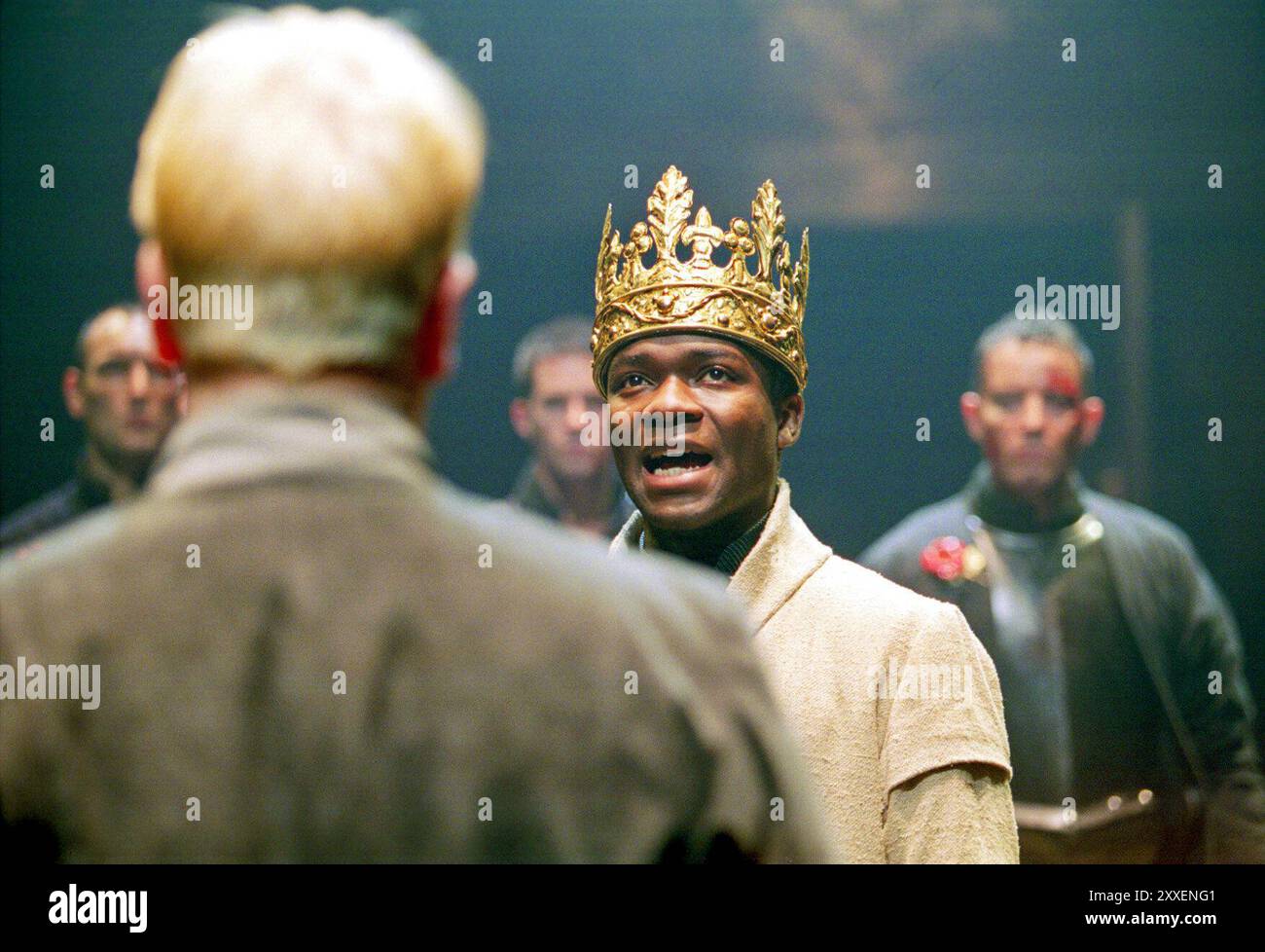 David Oyelowo (König Heinrich VI.) in HENRY VI Teil III von Shakespeare ...