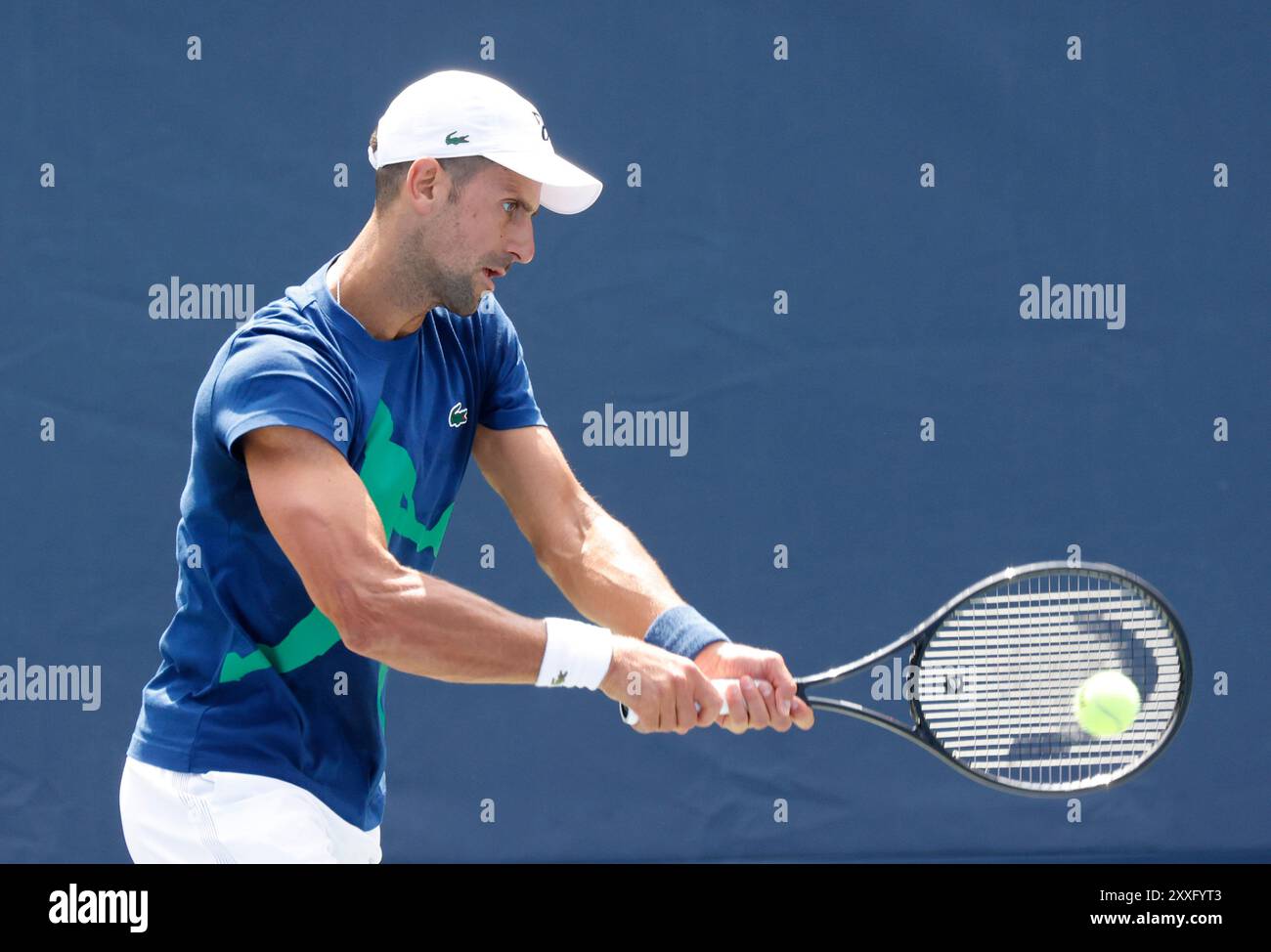 Flushing Meadow, United, Sagte. August 2024. Novak Djokovic aus Serbien ...
