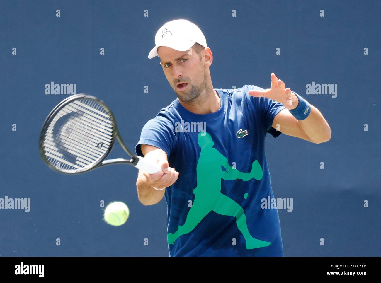 Flushing Meadow, United, Sagte. August 2024. Novak Djokovic aus Serbien ...