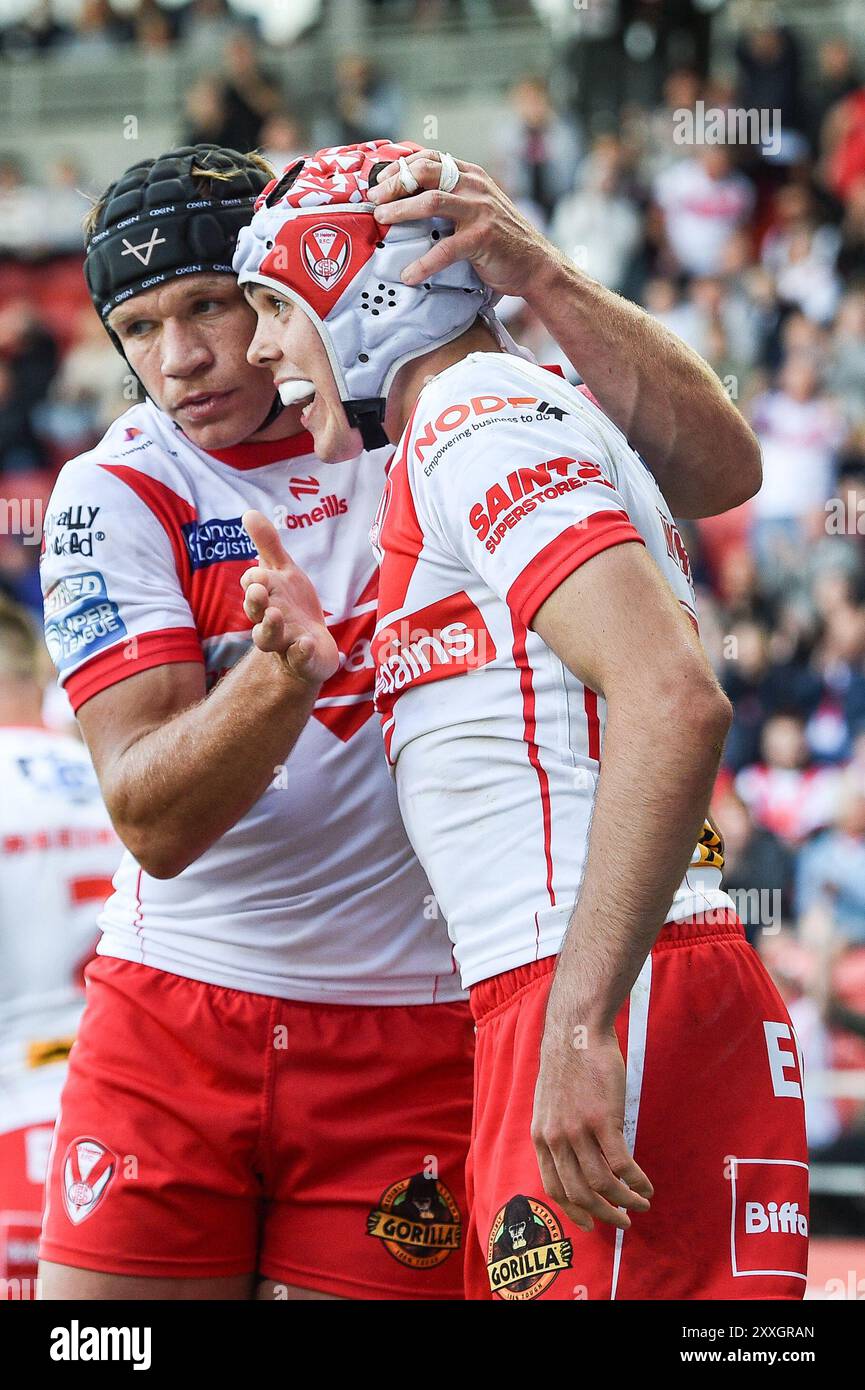 St. Helens, England - 24. August 2024 - George Whitby von St. Helens ...