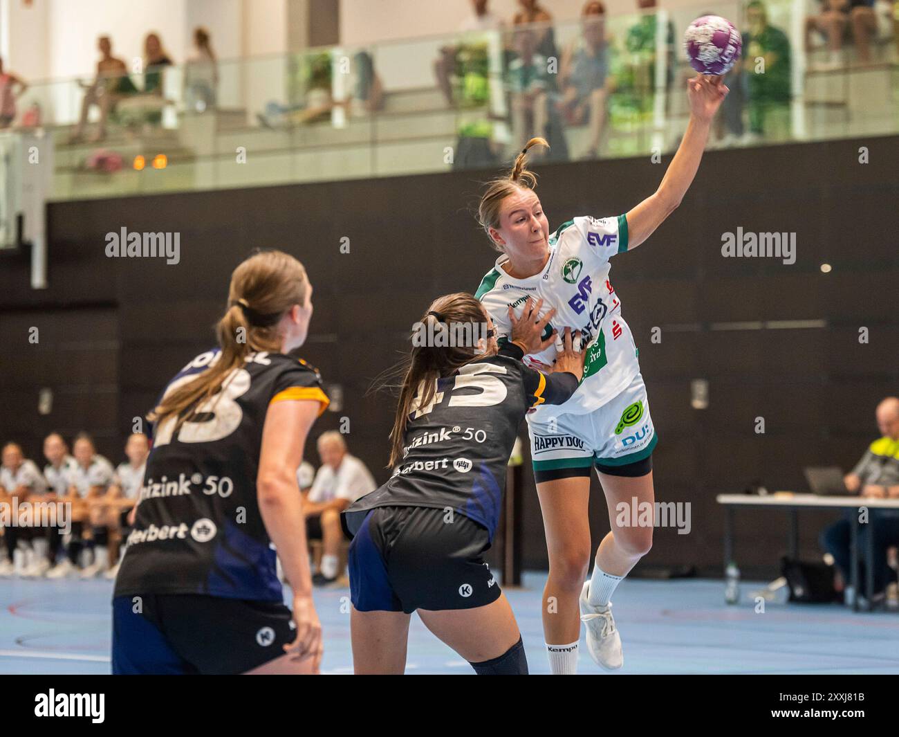 Neckarsulm, Deutschland. August 2024. Ann Kynast (frisch auf Frauen ...